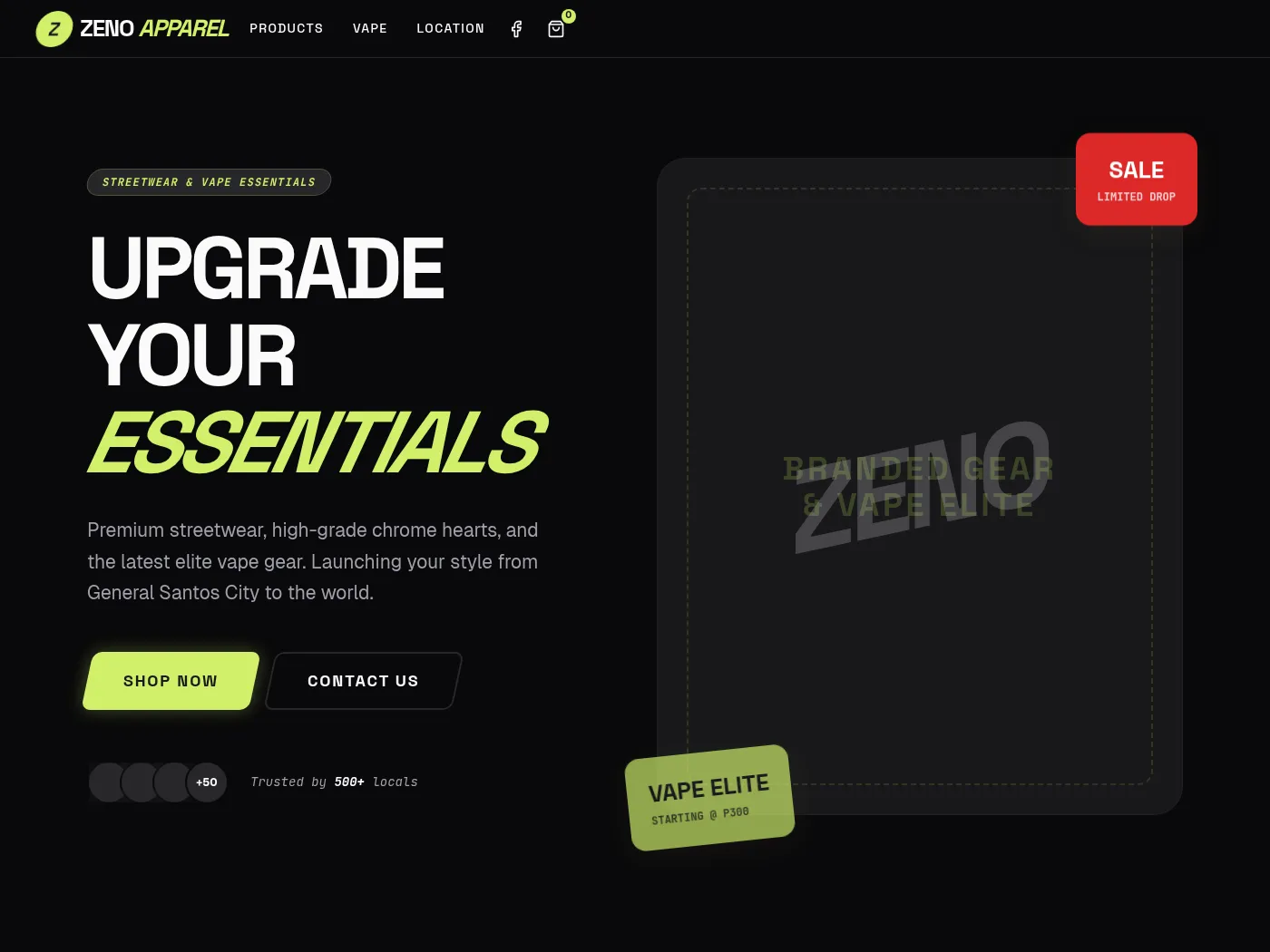 Zeno Apparel Shop