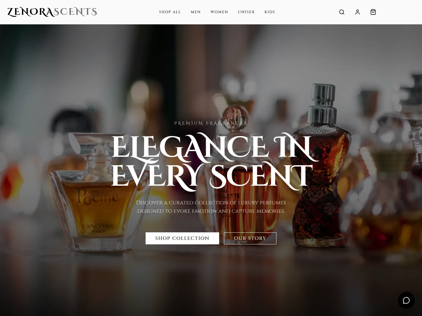ZenoraScents E-Commerce