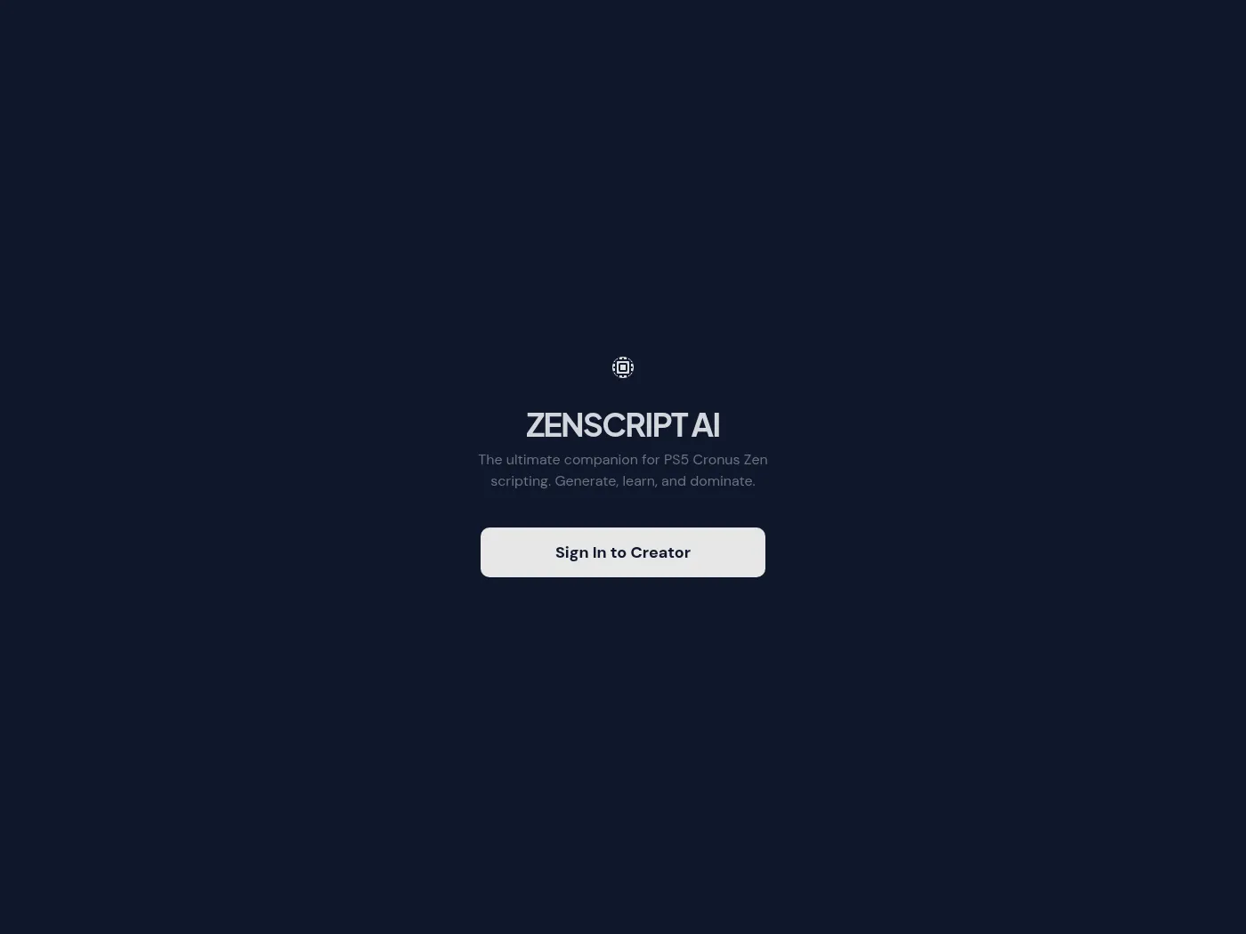 ZenScript AI Creator
