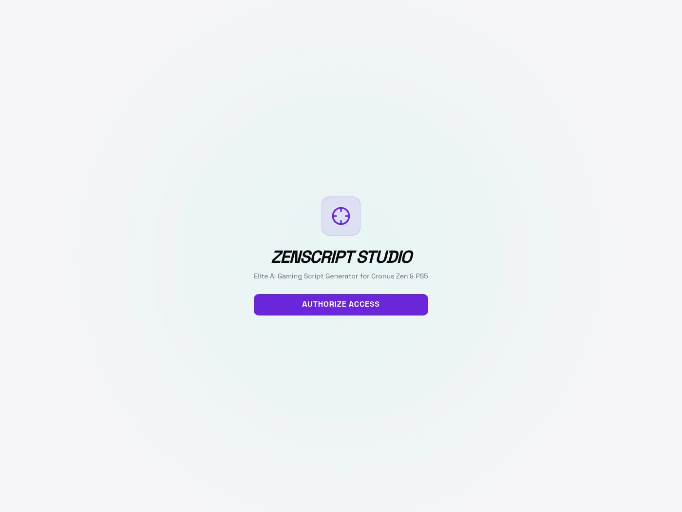 ZenScript AI Studio