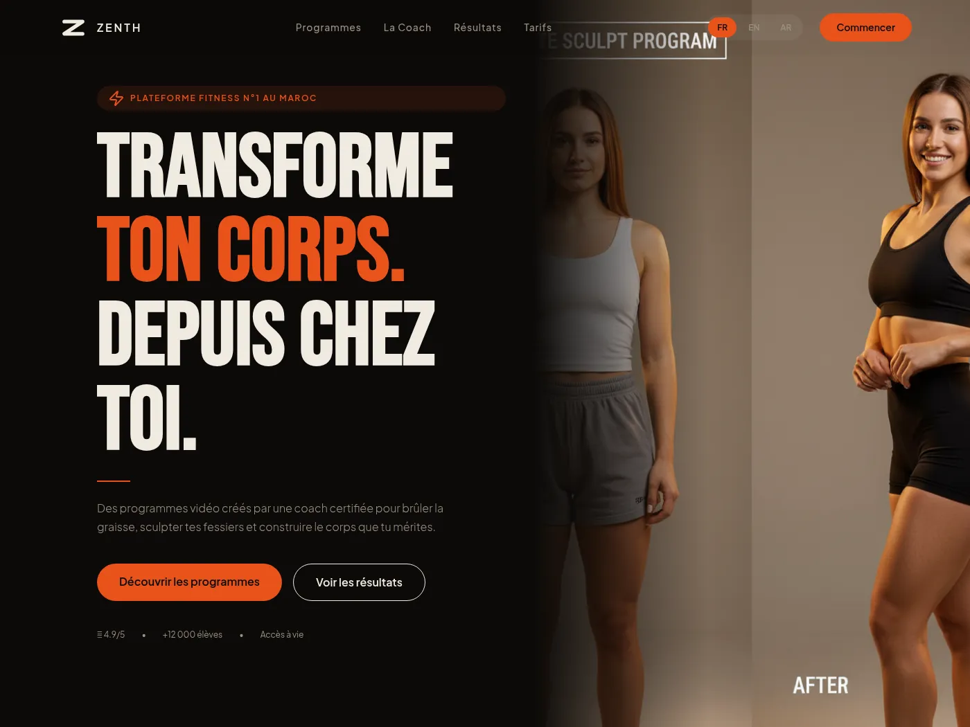 ZENTH Fitness Platform