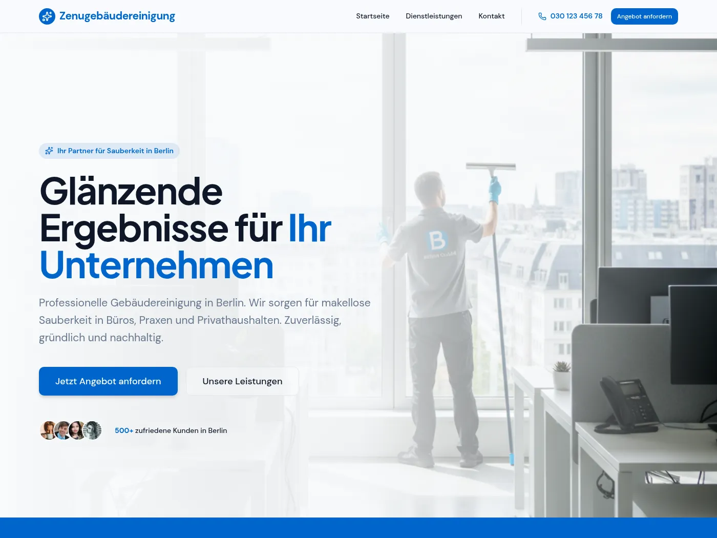 Zenugebäudereinigung Site