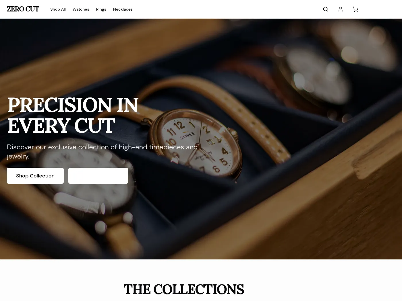 Zero Cut Jewelry Store