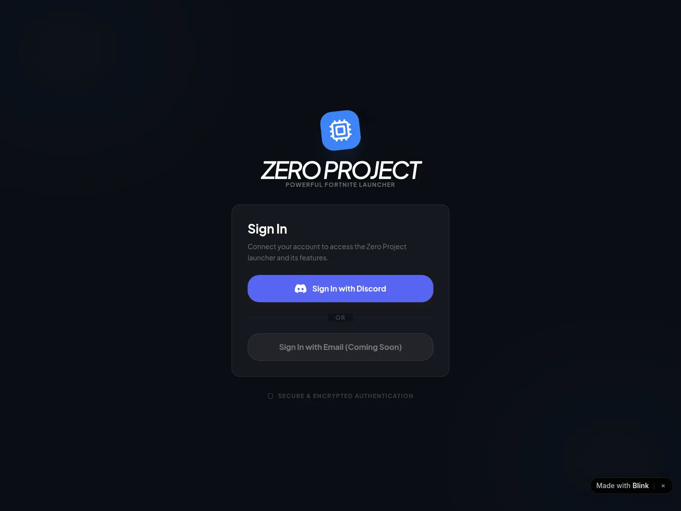 Zero Fortnite Launcher