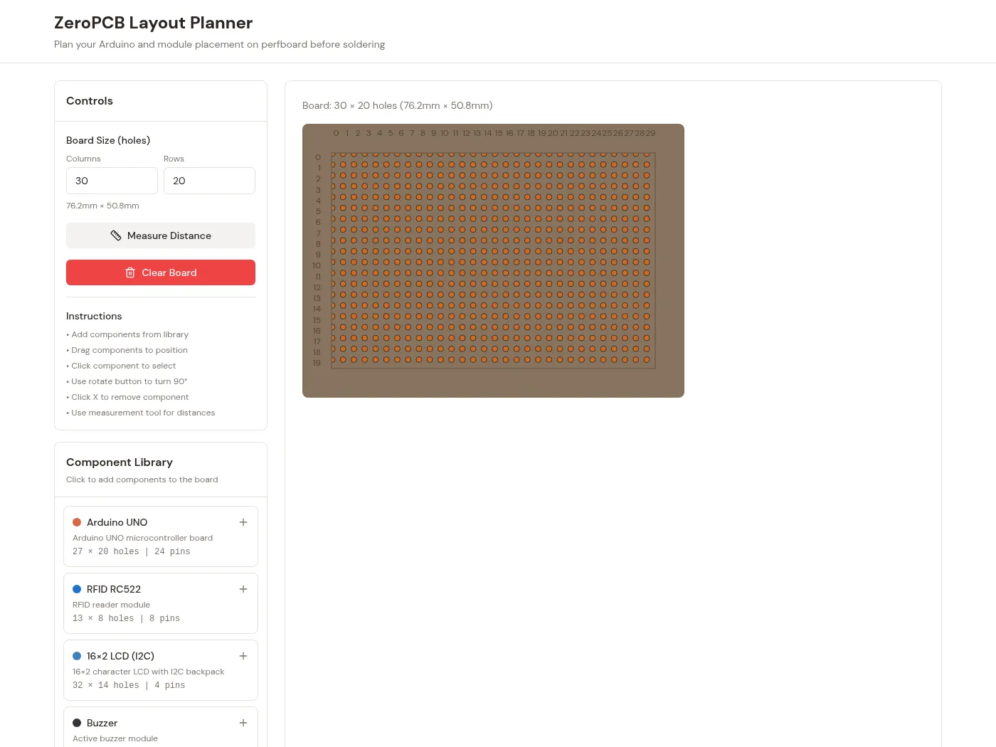 ZeroPCB Layout Planner