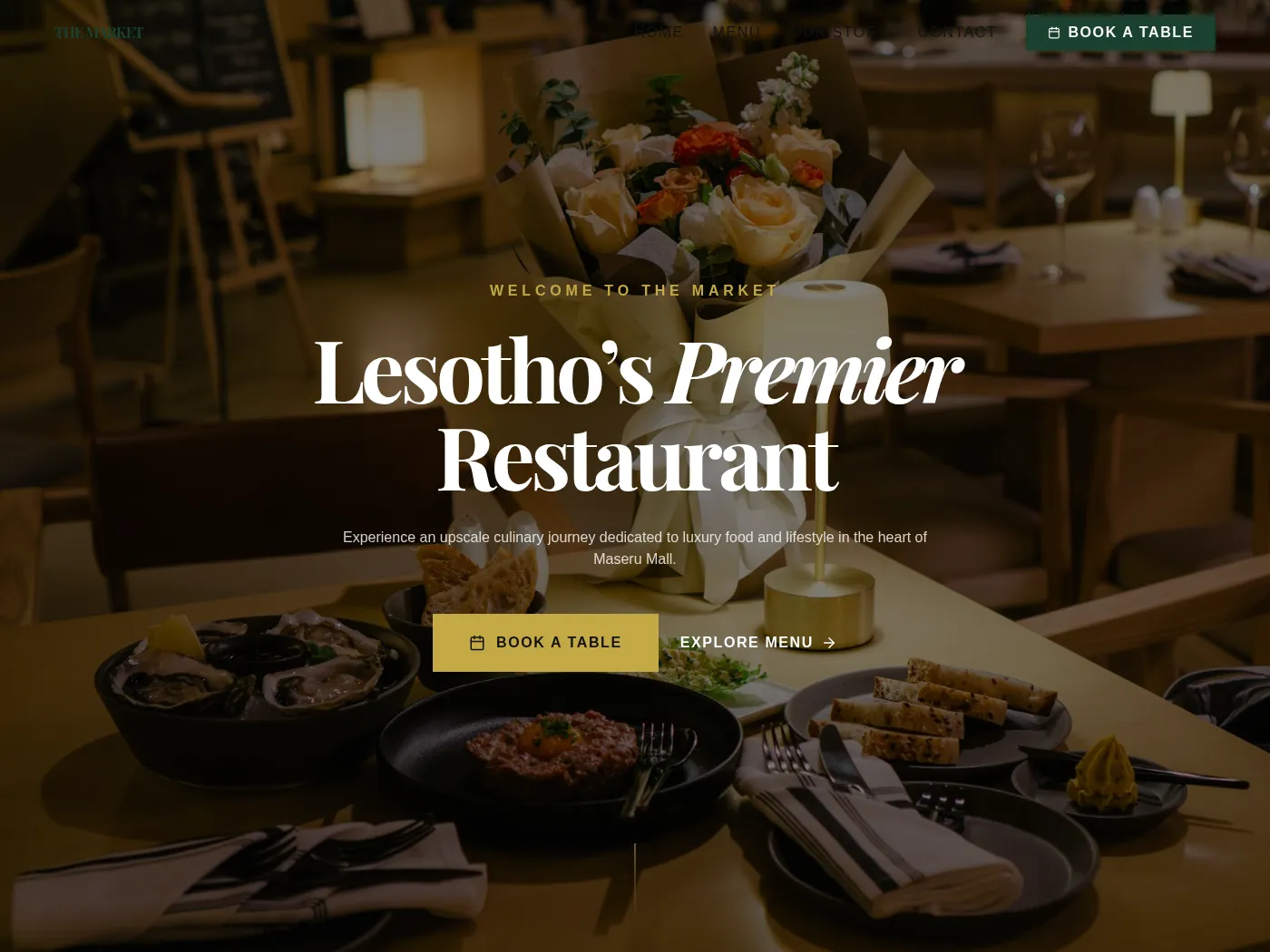 Zesty Bites Restaurant Site