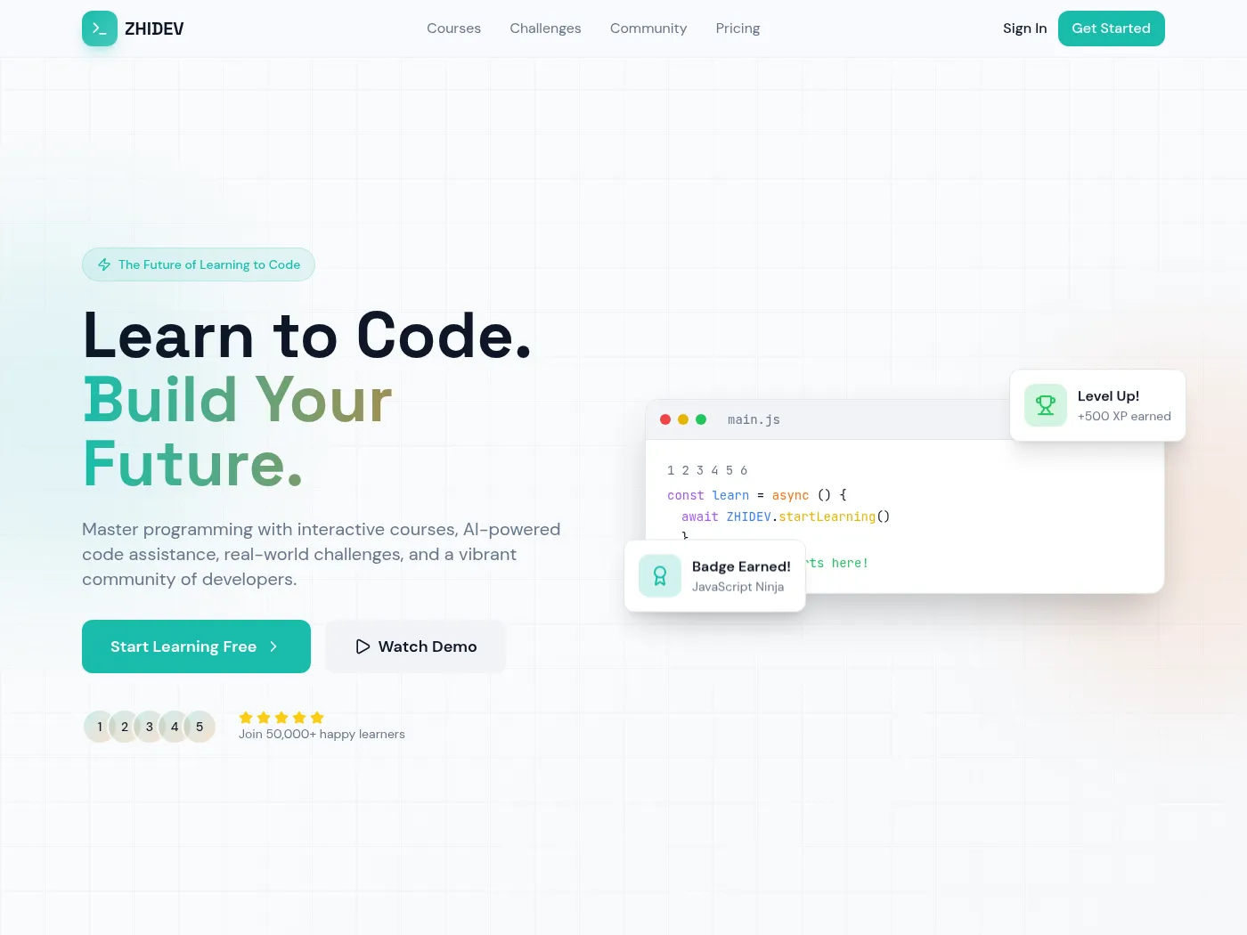 ZHIDEV Learn Platform