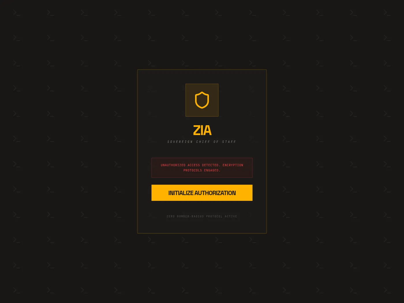 Zia Executive Dashboard