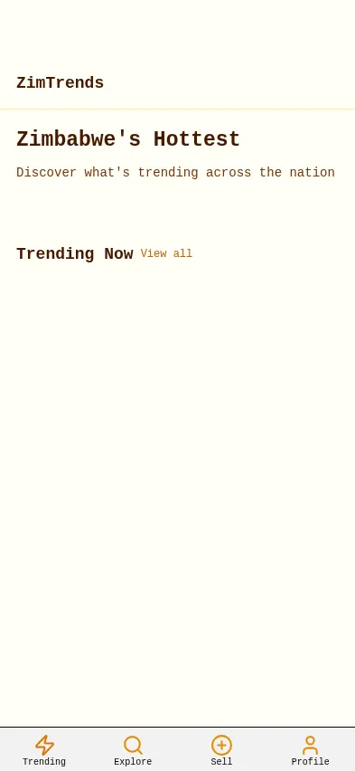 ZimTrends Marketplace