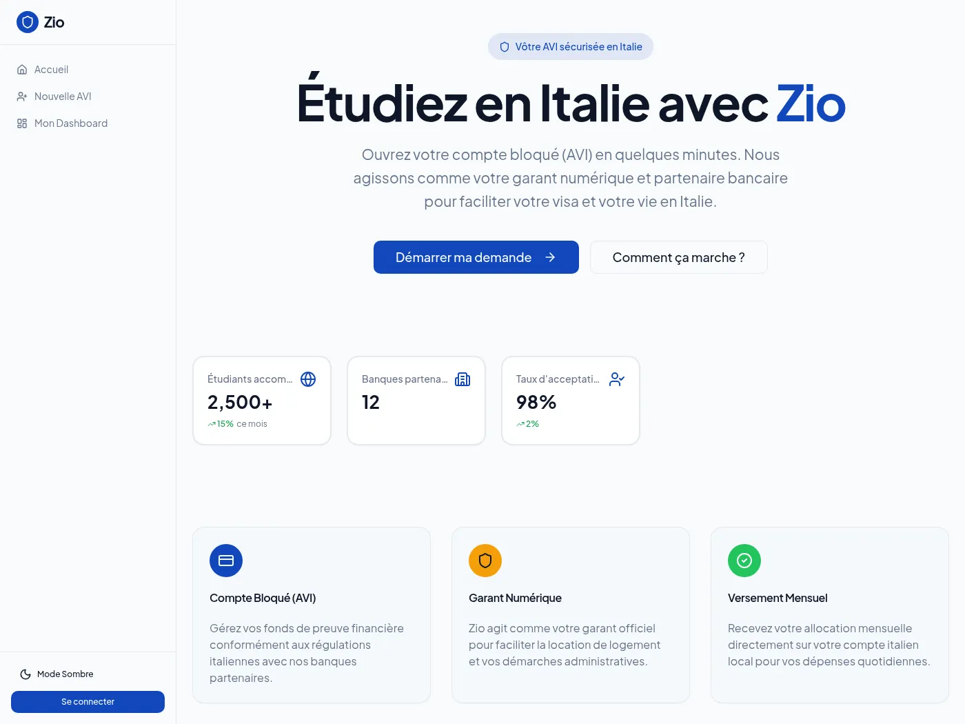 Zio Student Banking
