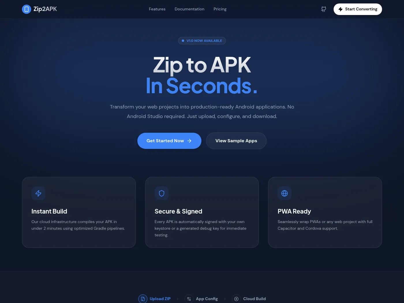 Zip2APK Converter