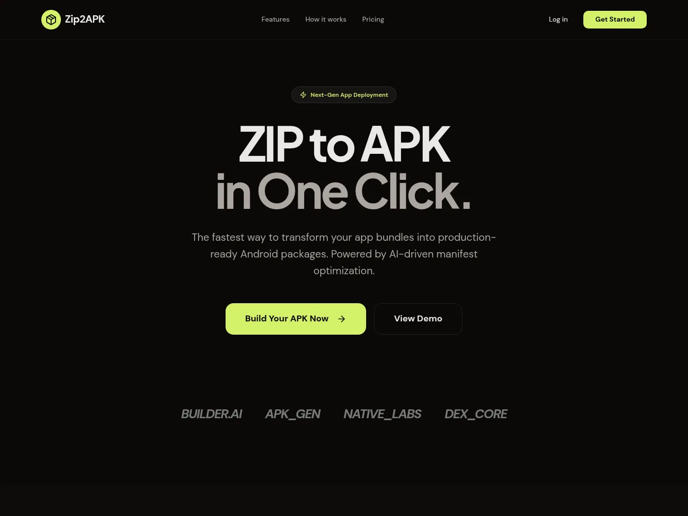 Zip2APK Converter
