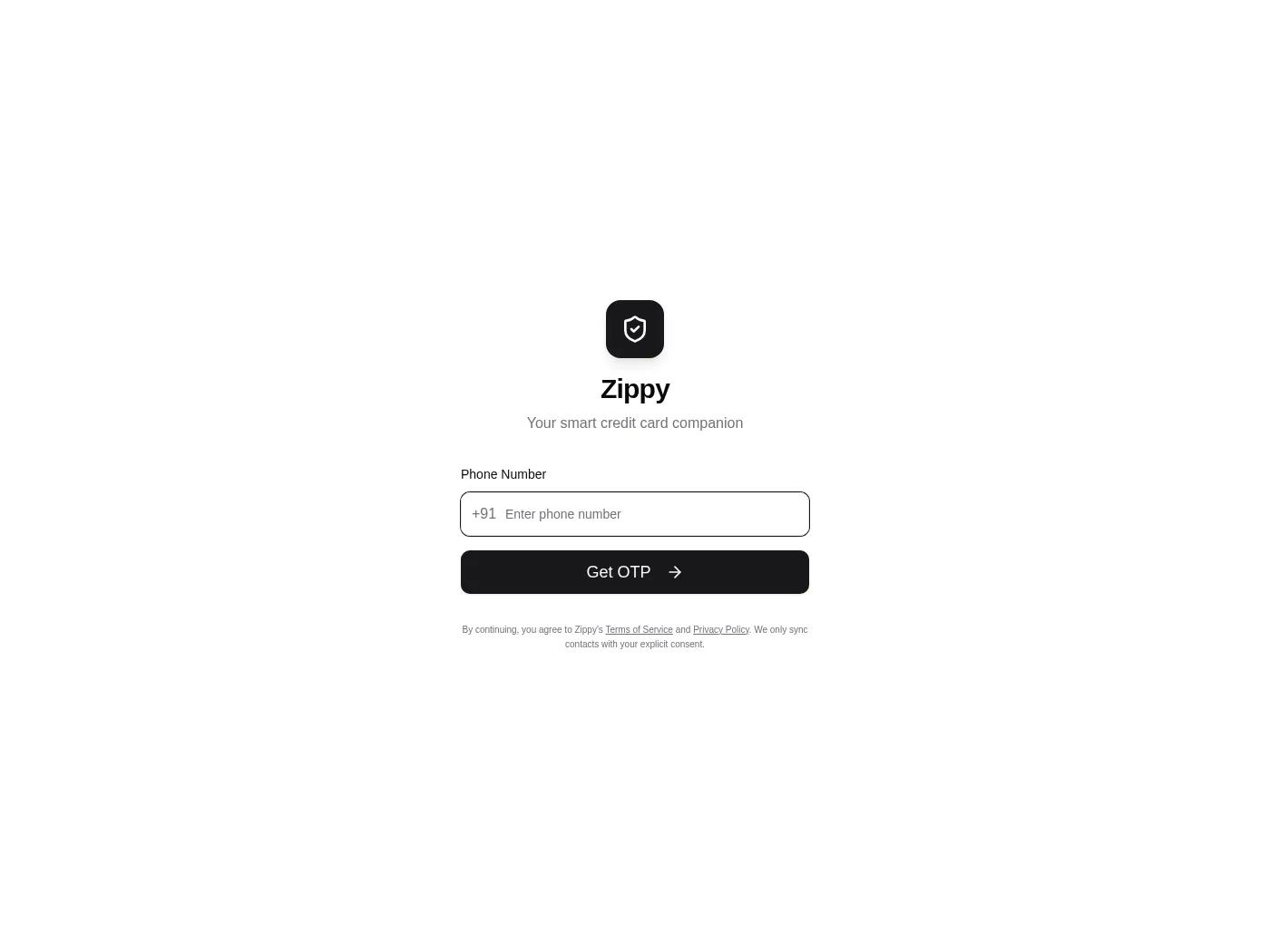 Zippy Card Companion