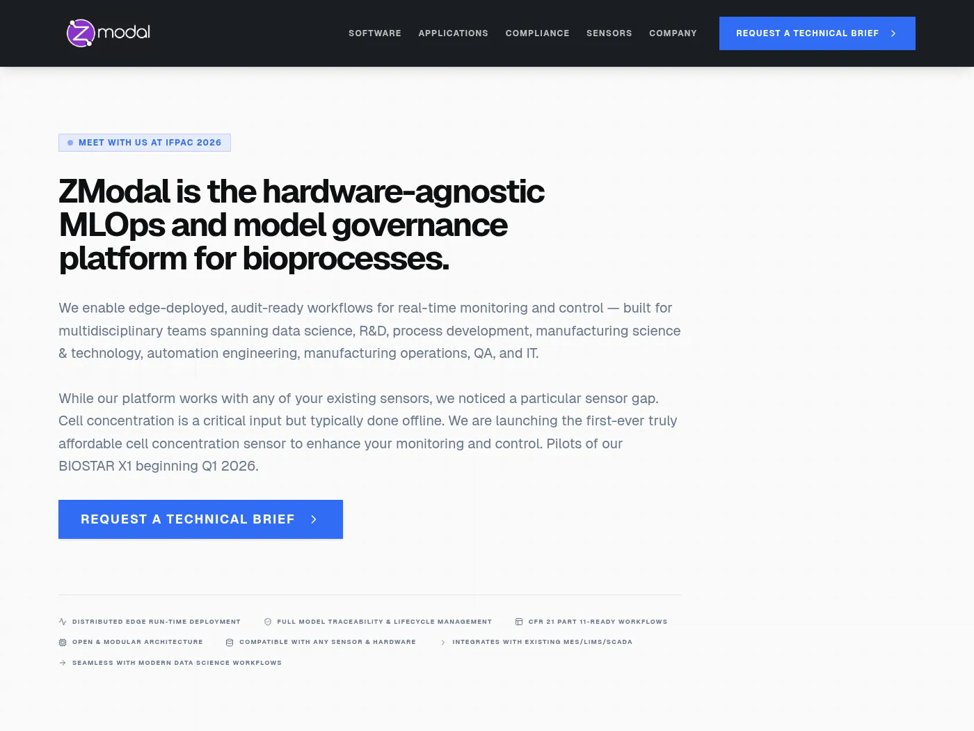 ZModal Investor-Grade Website