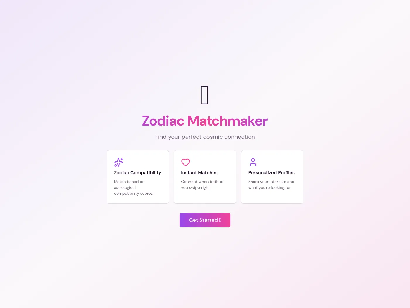 Zodiac Matchmaker