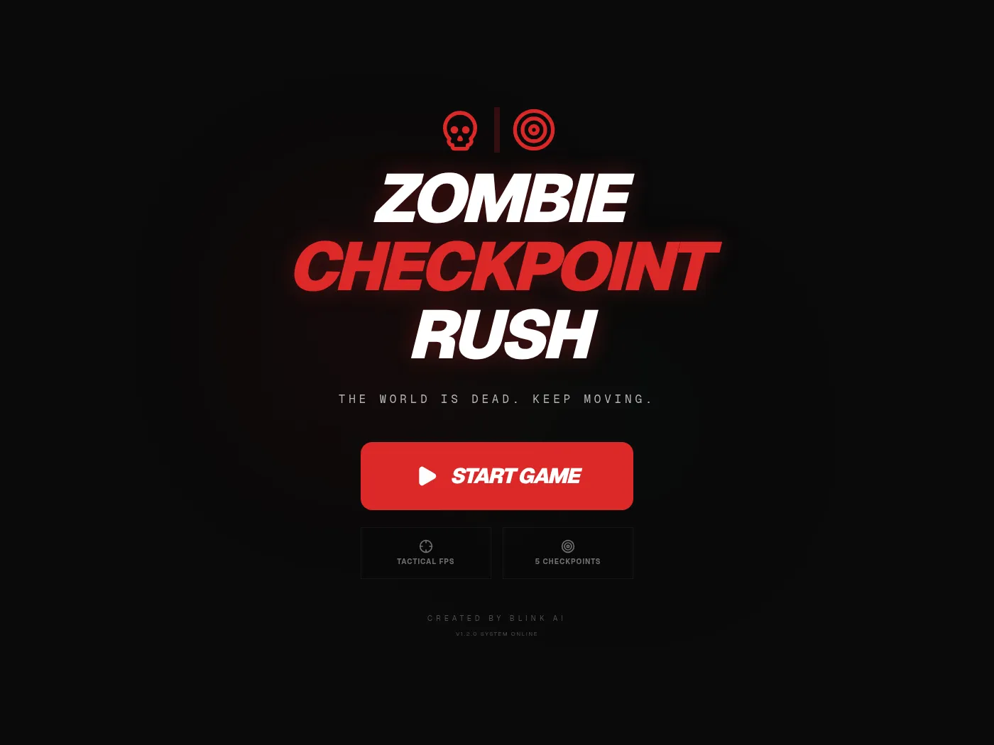 Zombie Checkpoint Rush