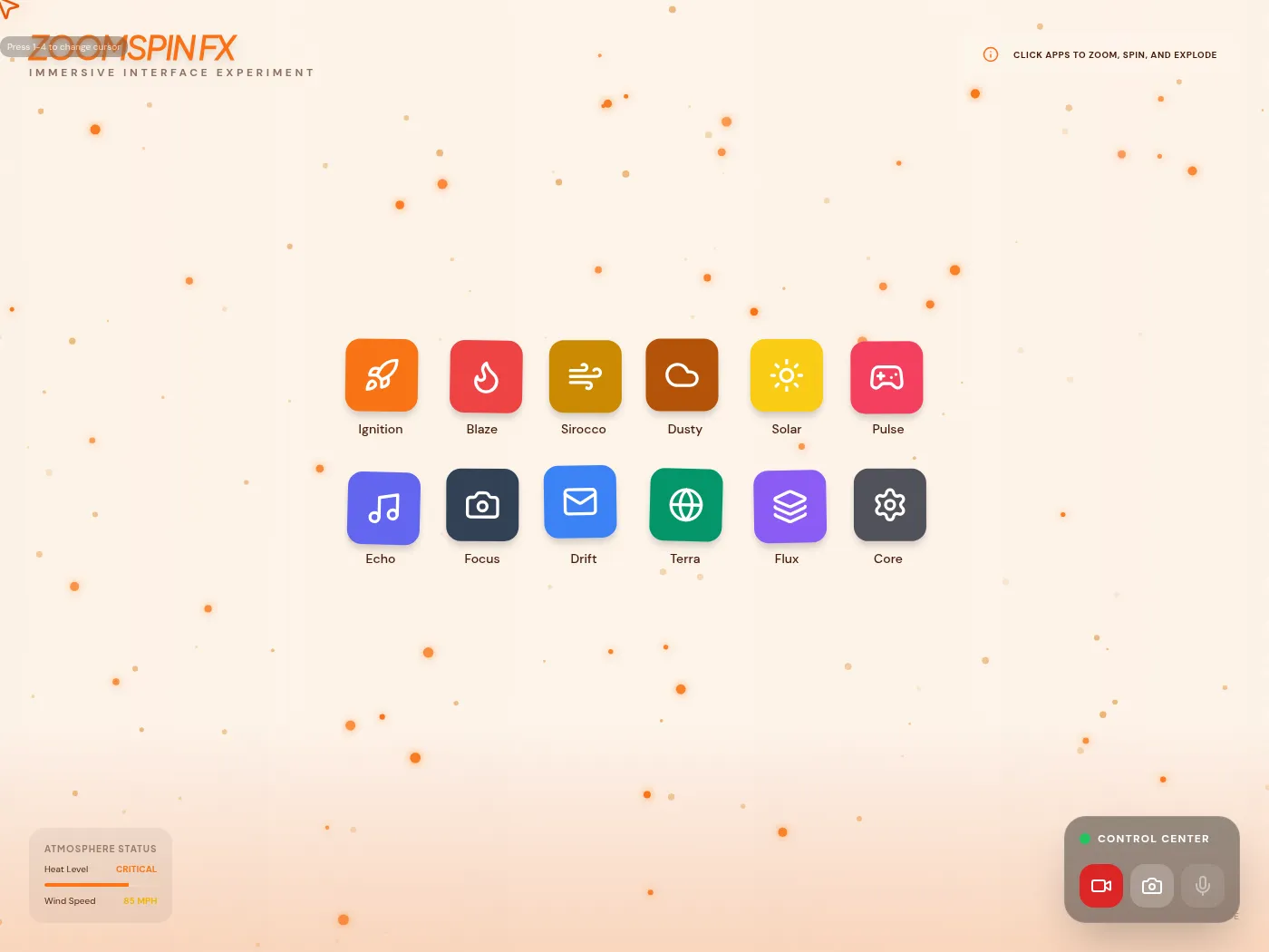 ZoomSpin FX Website