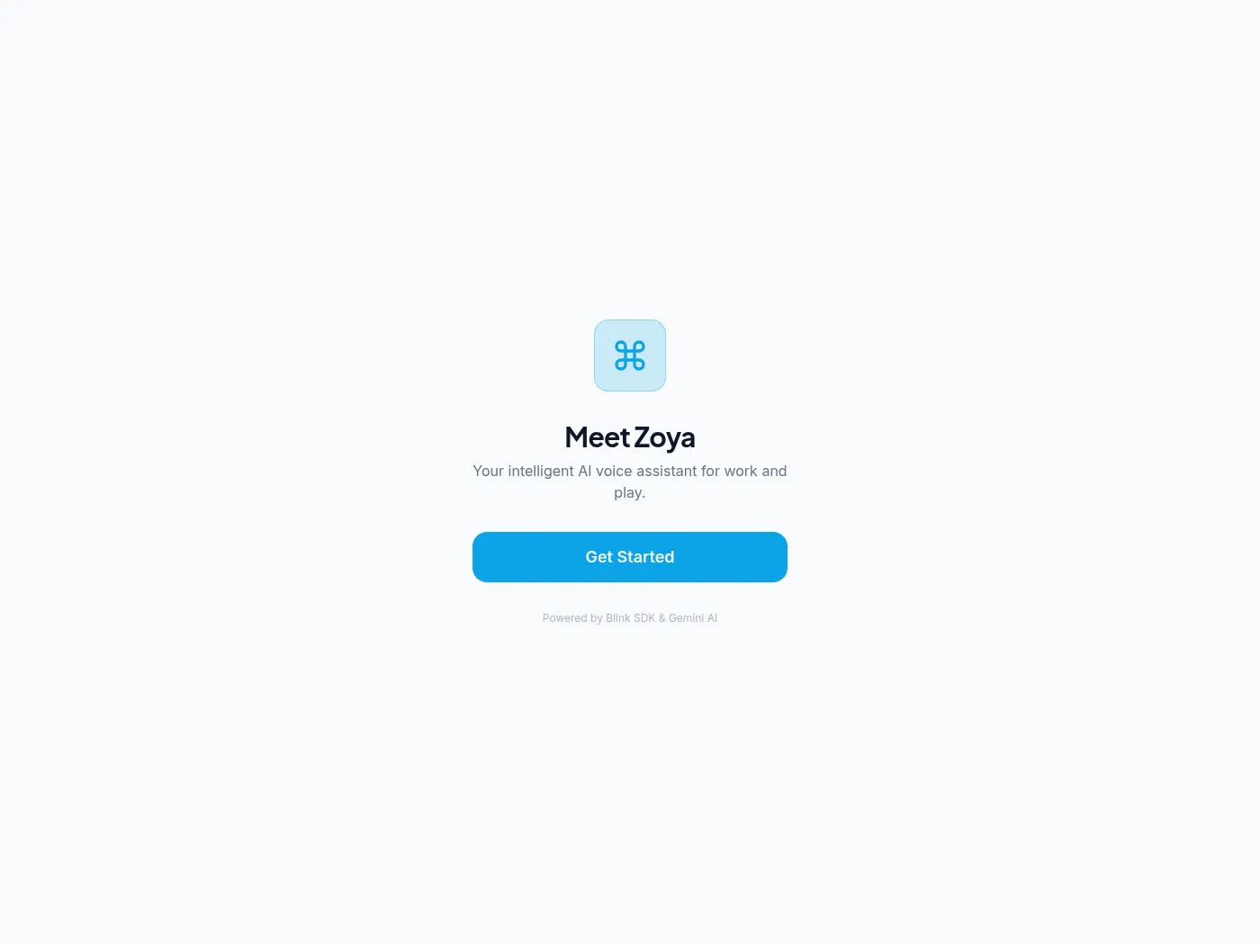 Zoya Voice Assistant