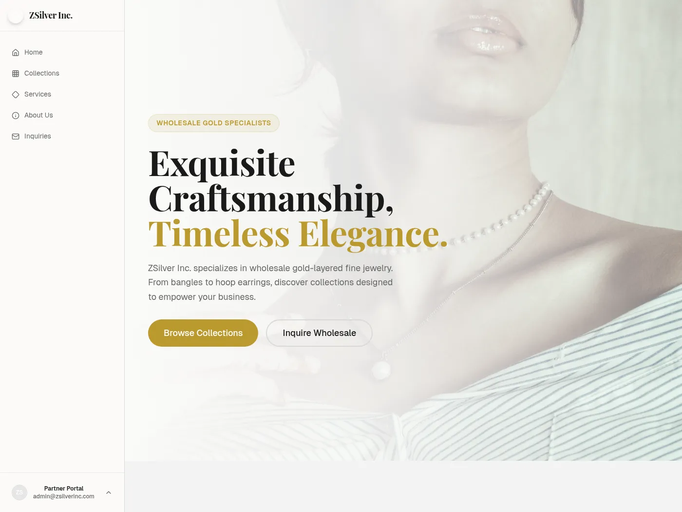 ZSilver Inc. Web Portal