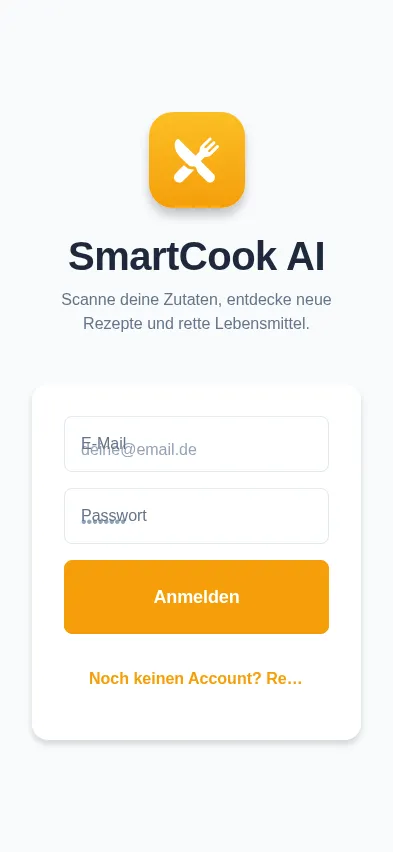 Zutaten Scanner Chef