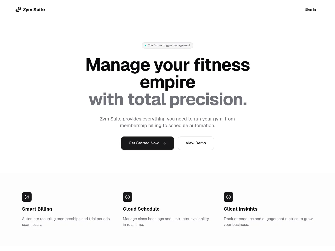 Zym SaaS Suite