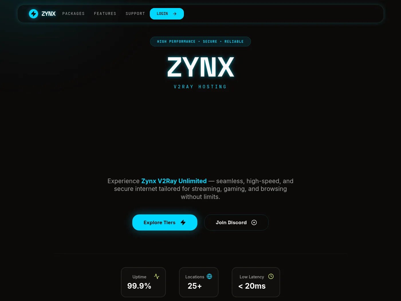 Zynx V2Ray Portal